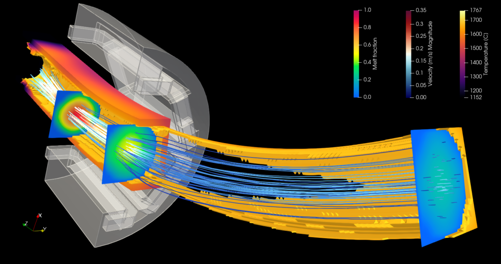 Optimizing Solidification Simulation In Electromagnetic Stirring